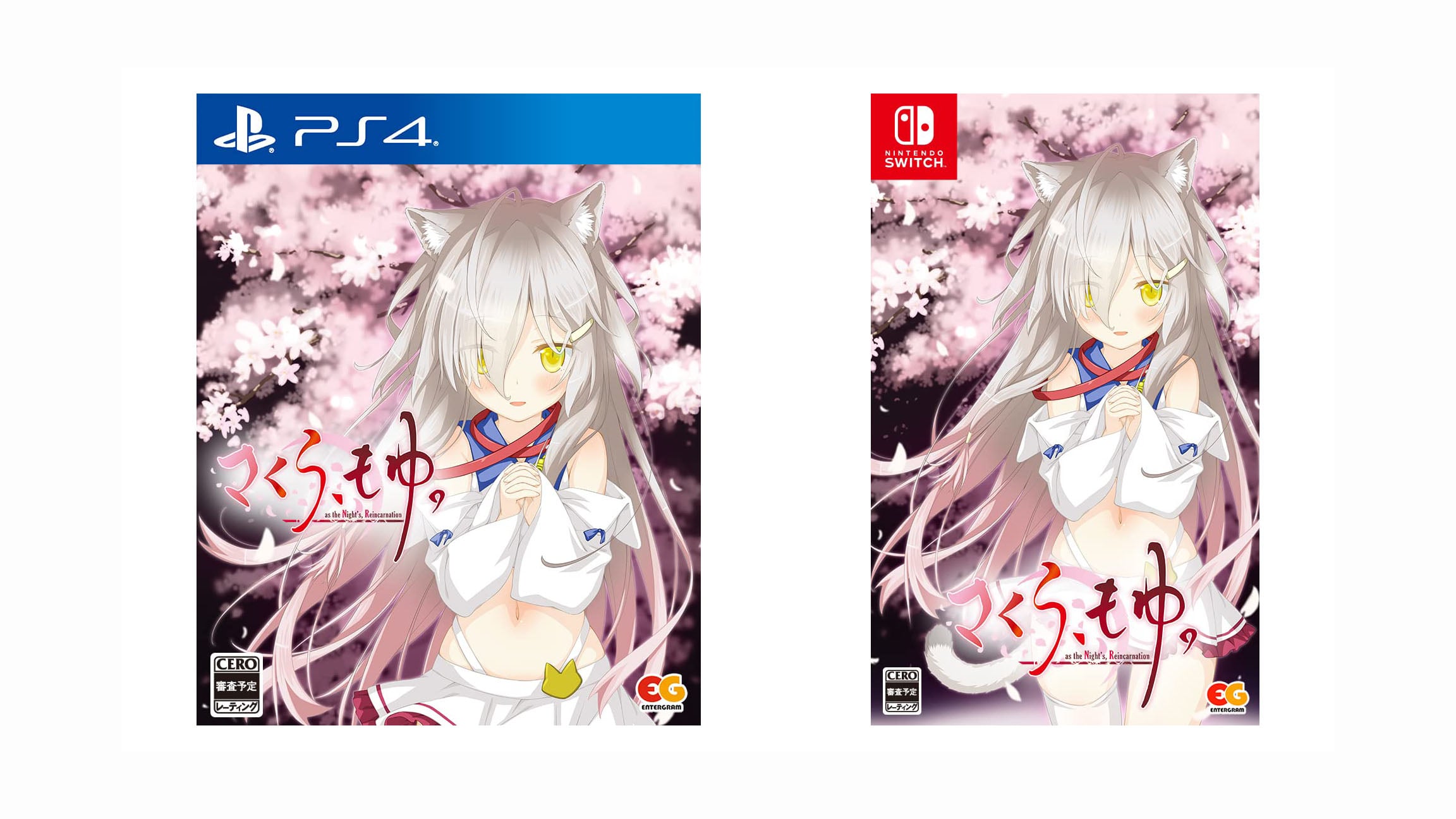 Romance visual novel Sakura, Moyu. -as the Night’s, Reincarnation- coming to PS4, Switch on ...