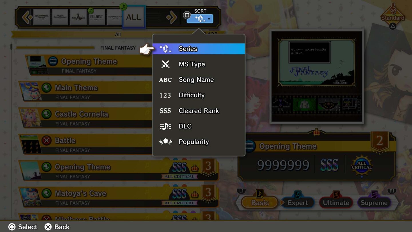 Theatrhythm: Final Bar Line details ‘Music Stages’ mode, gameplay ...