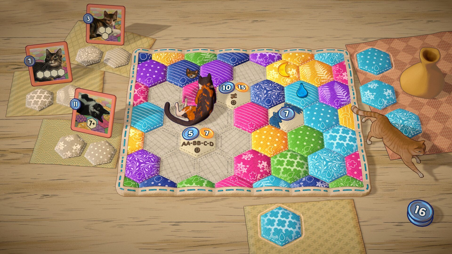 Quilts & Cats of Calico announced for PC - cozy adaptation of board ...