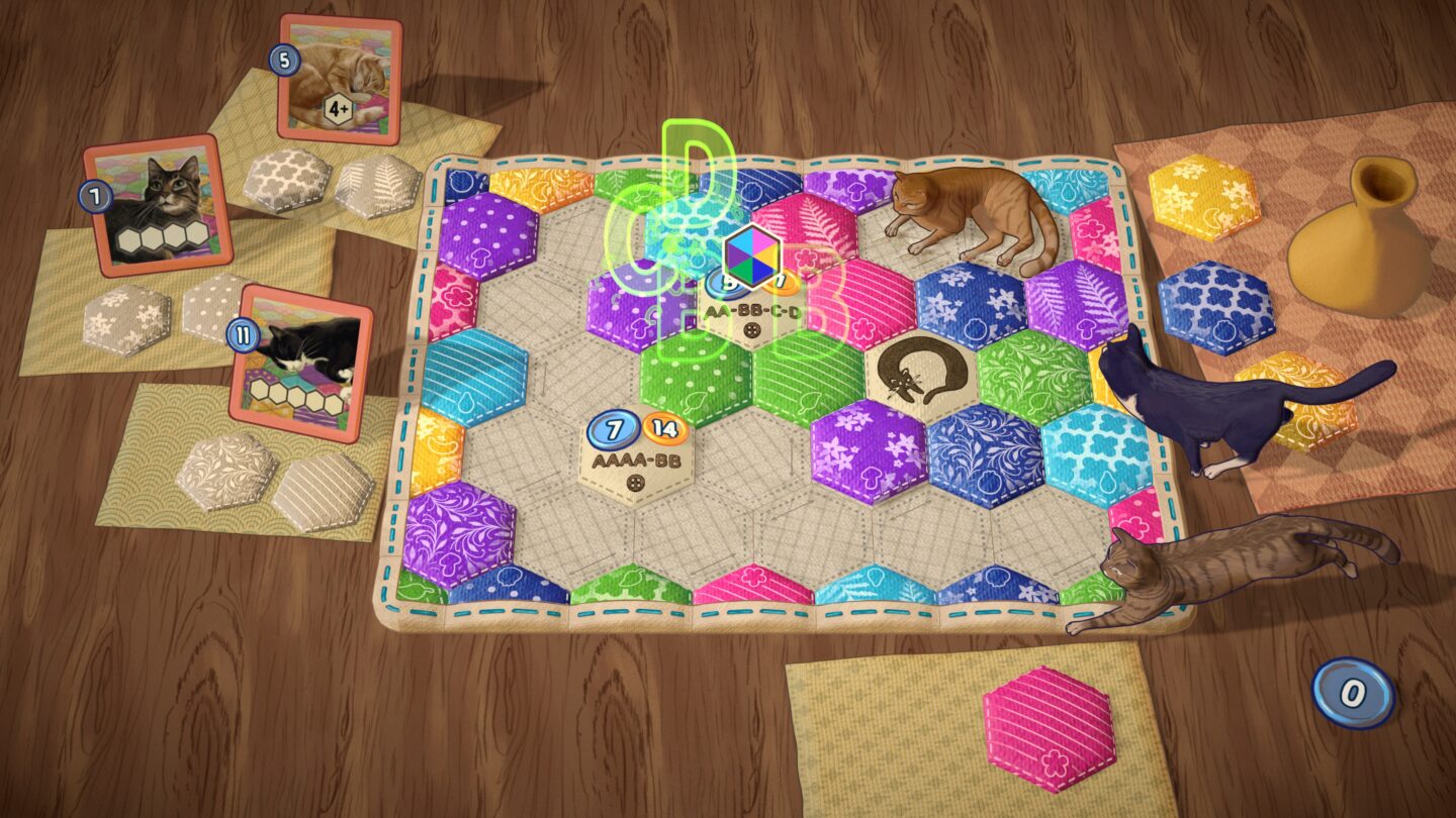 Quilts & Cats of Calico announced for PC - cozy adaptation of board ...