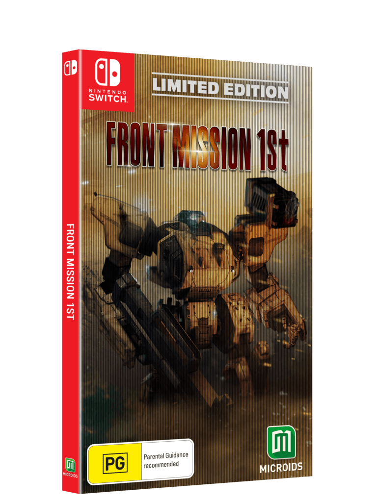 FRONT MISSION 1st: Remake physical limited edition launches this spring ...
