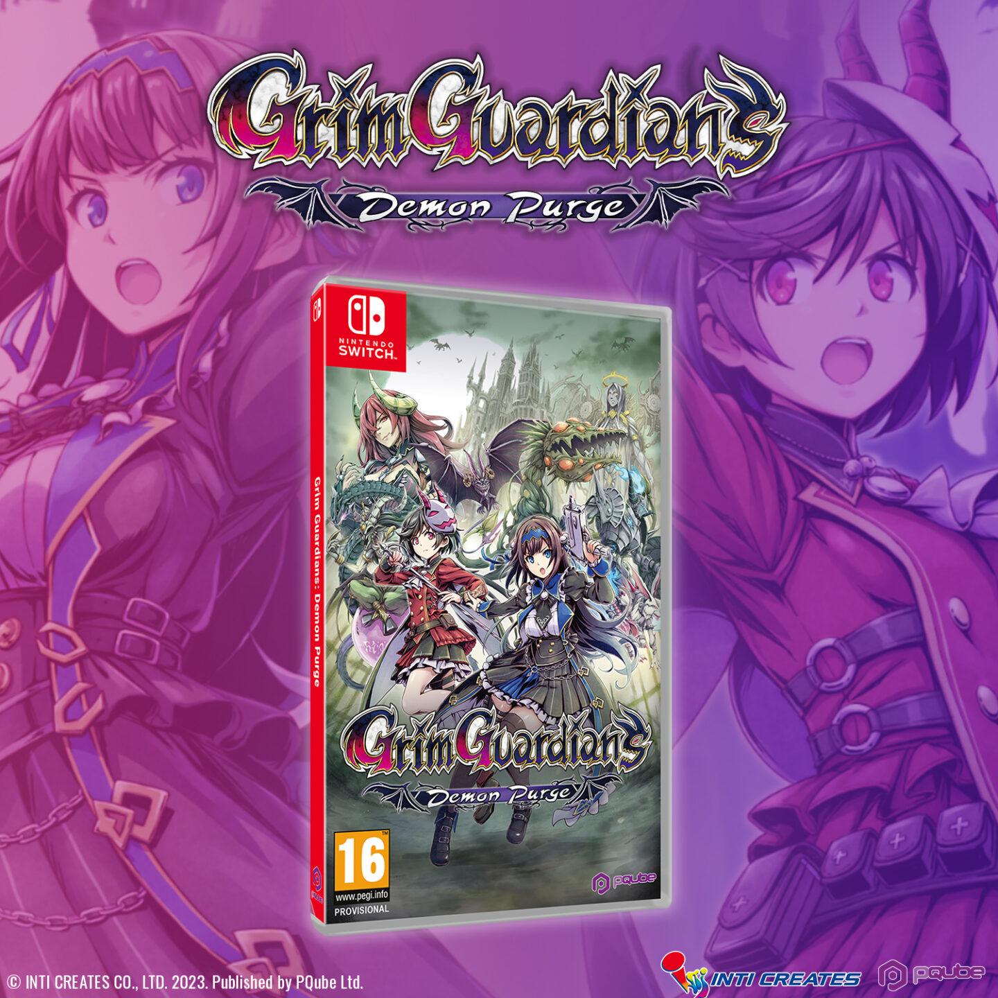 Grim Guardians: Demon Purge physical editions for PS5, PS4, and Switch to be published by PQube ...