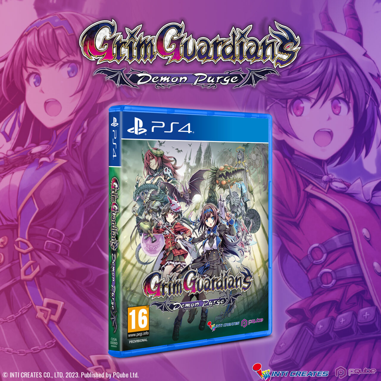 Grim Guardians: Demon Purge physical editions for PS5, PS4, and Switch to be published by PQube ...