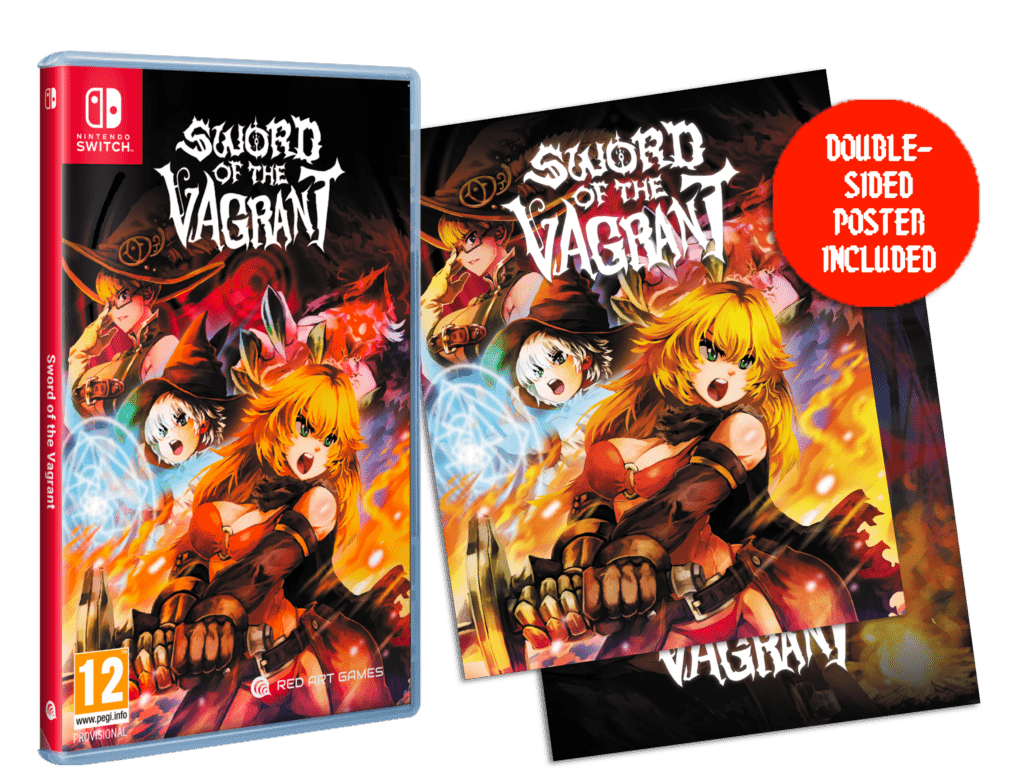 Sword of the Vagrant physical edition for PS4, Switch launches June 2 in Europe - Gematsu