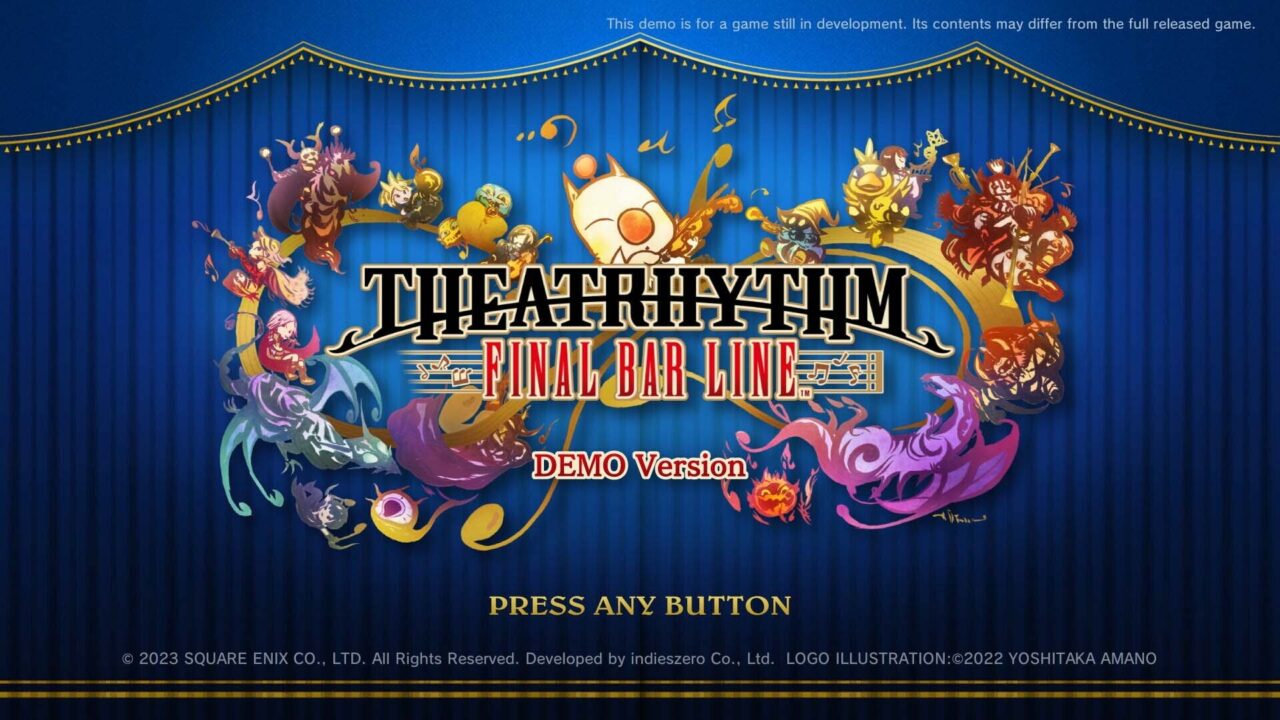 Theatrhythm: Final Bar Line demo launches February 1 - Gematsu