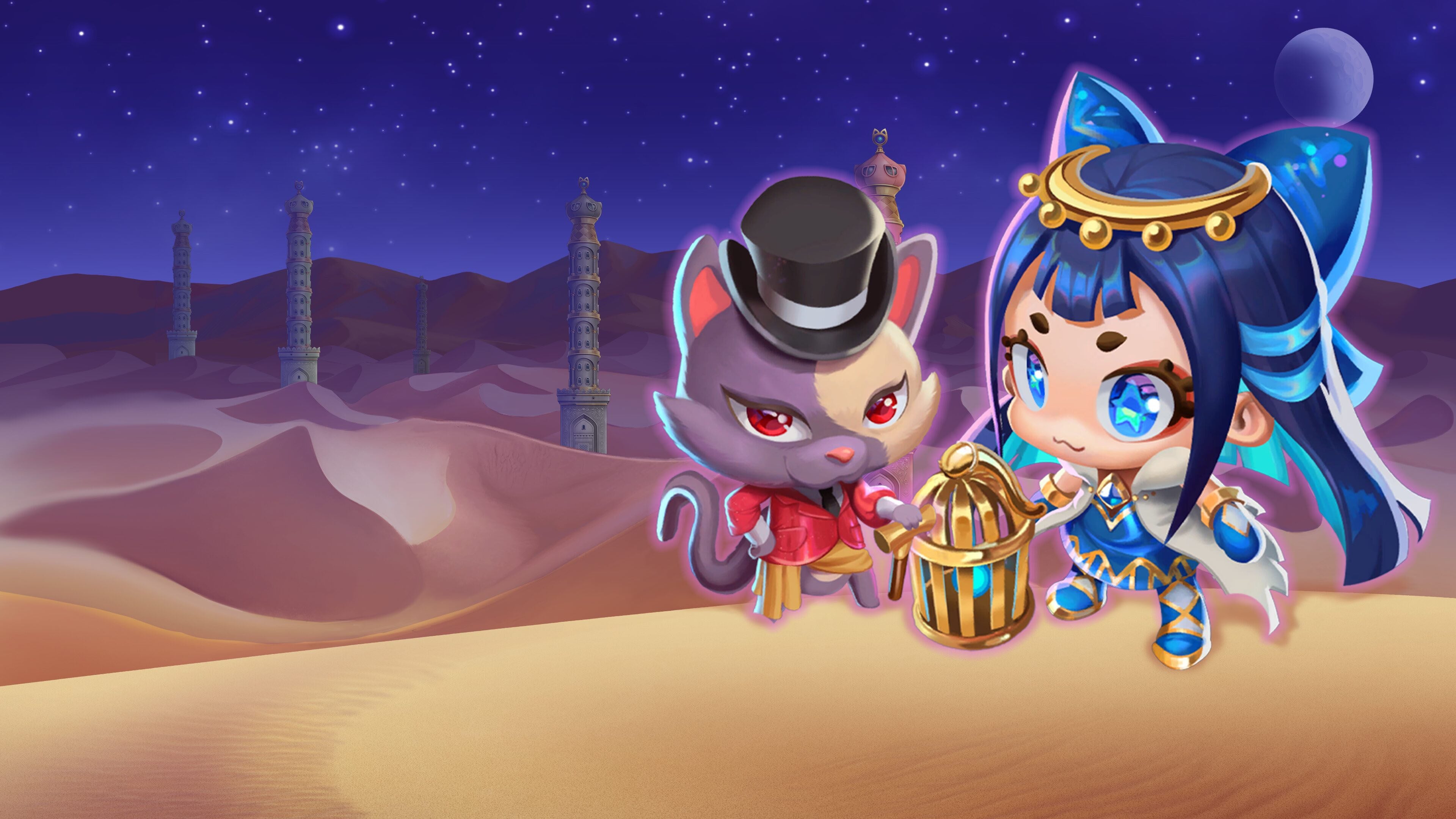 Persha and the Magic Labyrinth: Arabian Nyaights - Gematsu