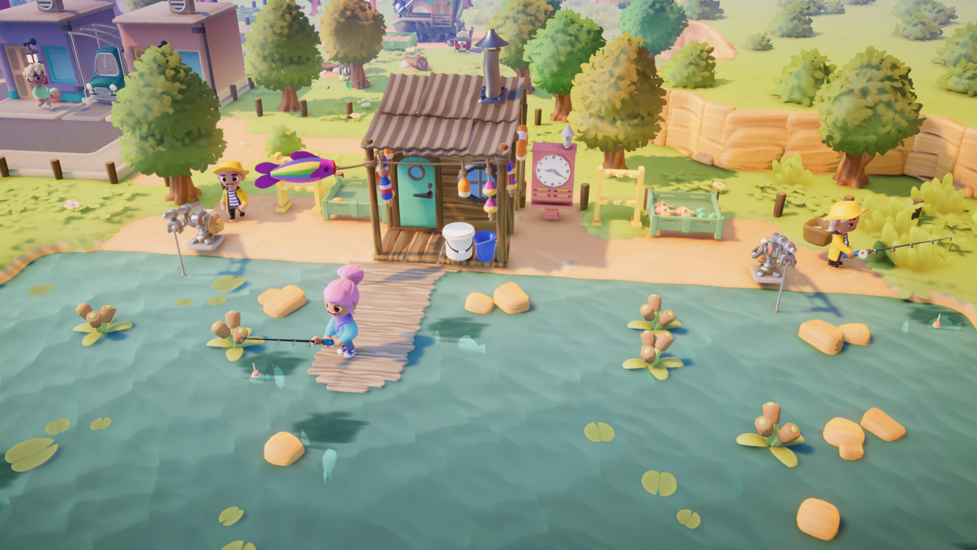 Town-building simulation game Go-Go Town! announced for PS5, Xbox ...