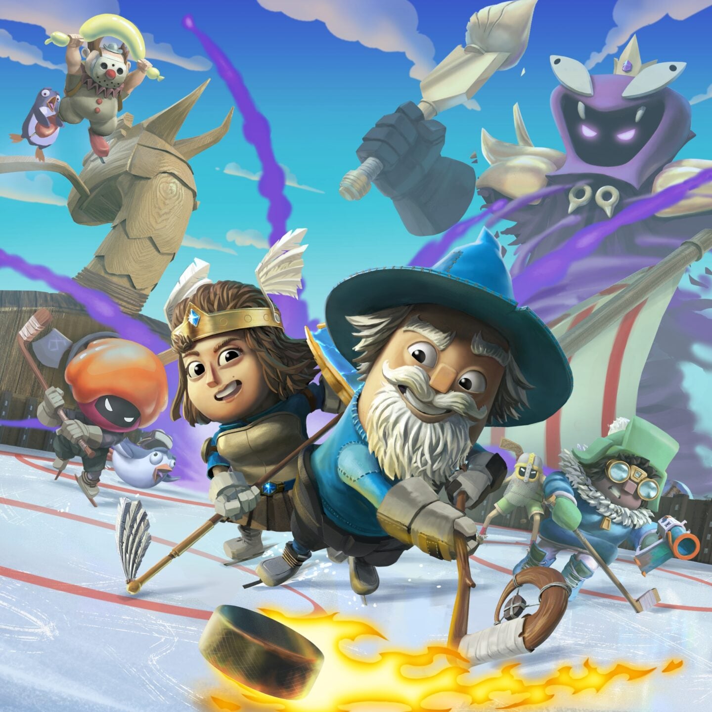 Hockey action game Goons: Legends & Mayhem announced for PS5, Xbox ...