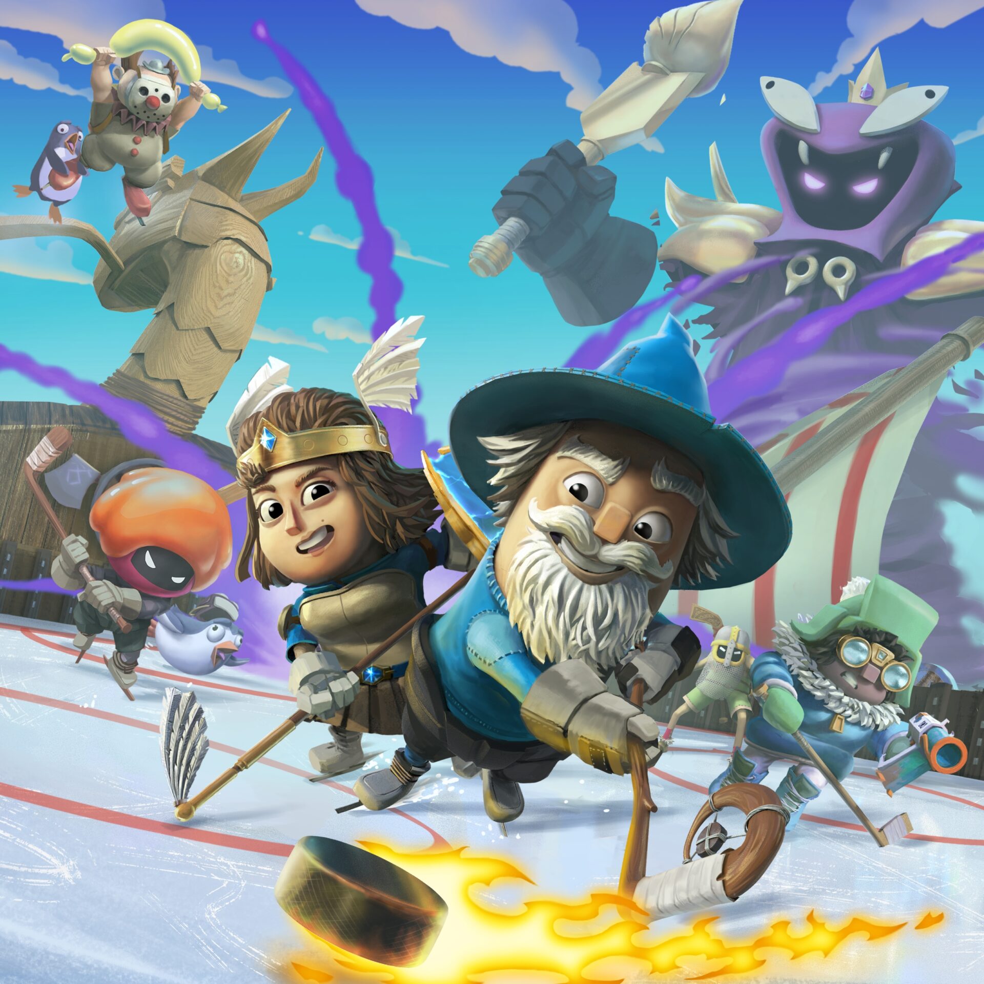 Hockey action game Goons: Legends & Mayhem announced for PS5, Xbox ...