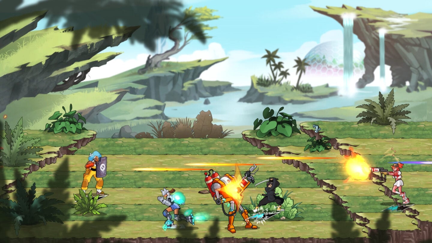 Co-op side-scrolling beat ’em up game Ra Ra BOOM announced for PC - Gematsu