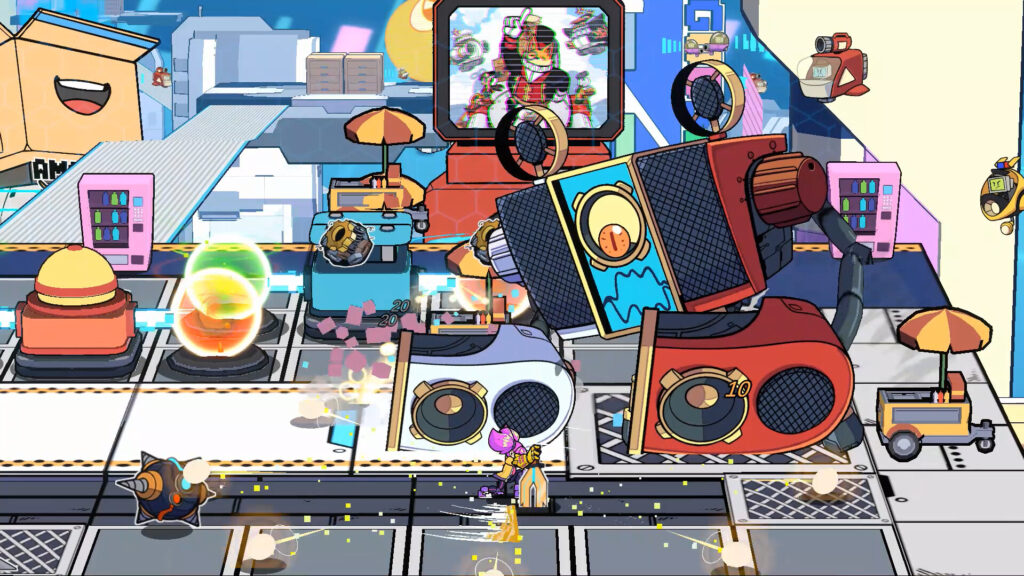 Beat ’em up action game Robo Frenzy announced for PC - Gematsu