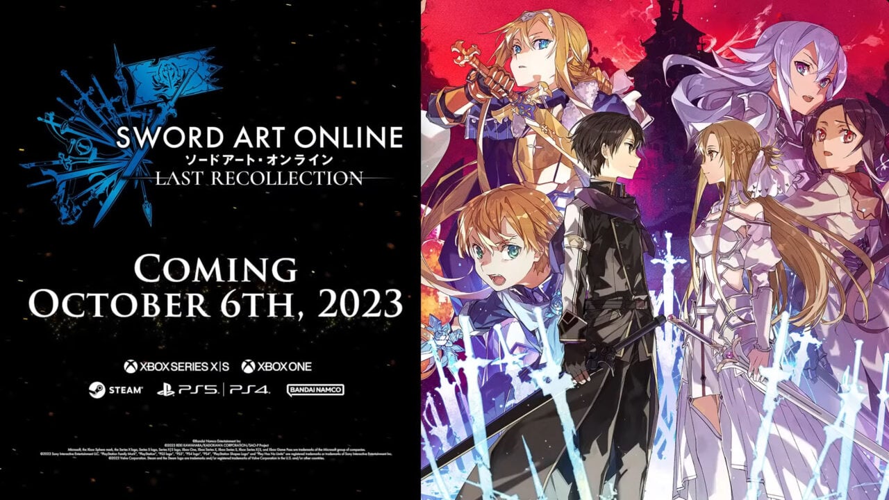 Sword Art Online: Last Recollection launches October 5 in Japan, October 6 worldwide - Gematsu