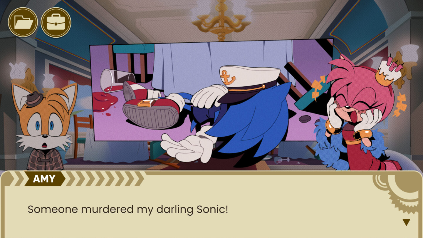 The Murder of Sonic the Hedgehog - free murder mystery visual novel now ...