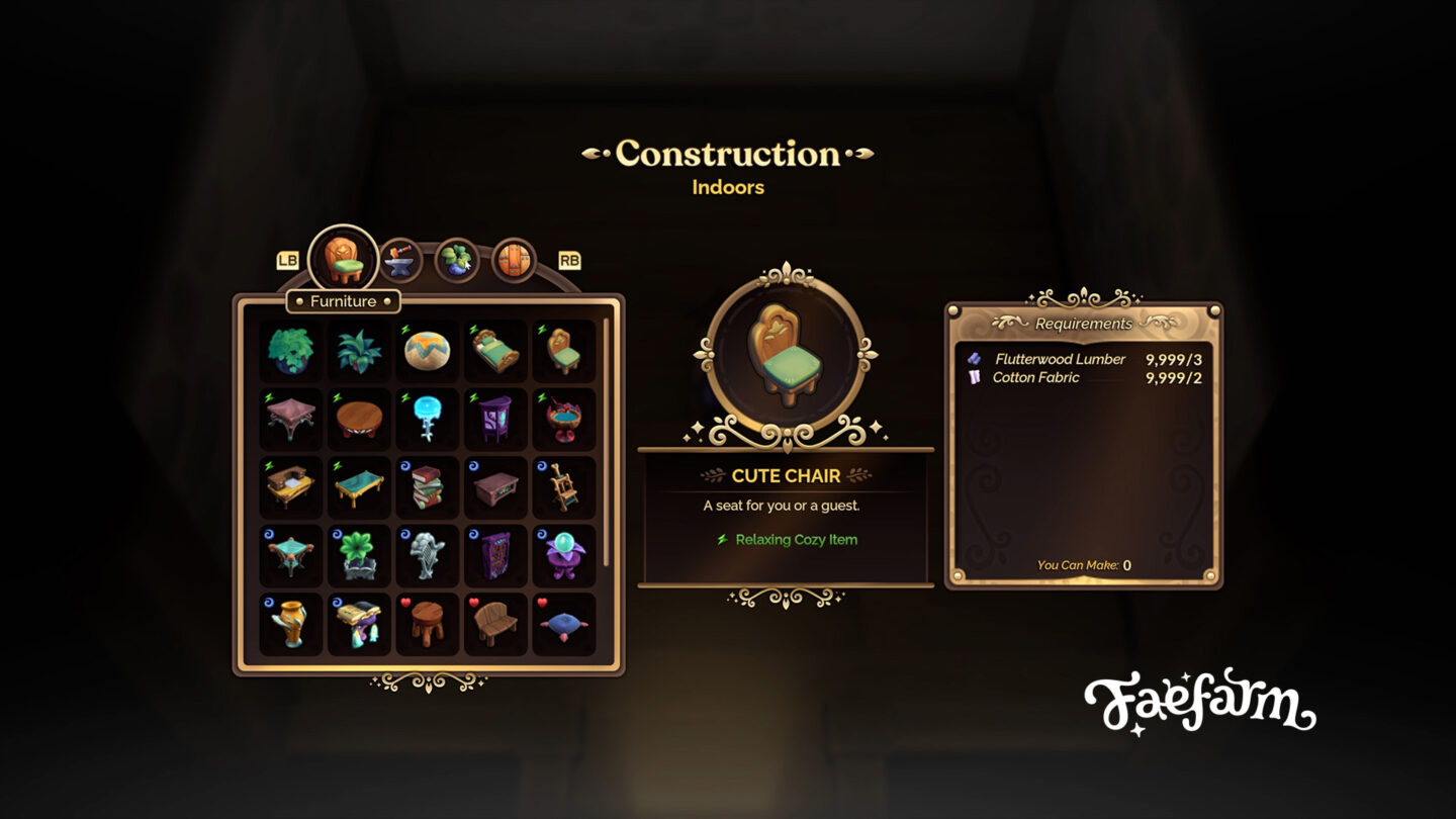 Fae Farm ‘Home Decor’ gameplay, screenshots - Gematsu