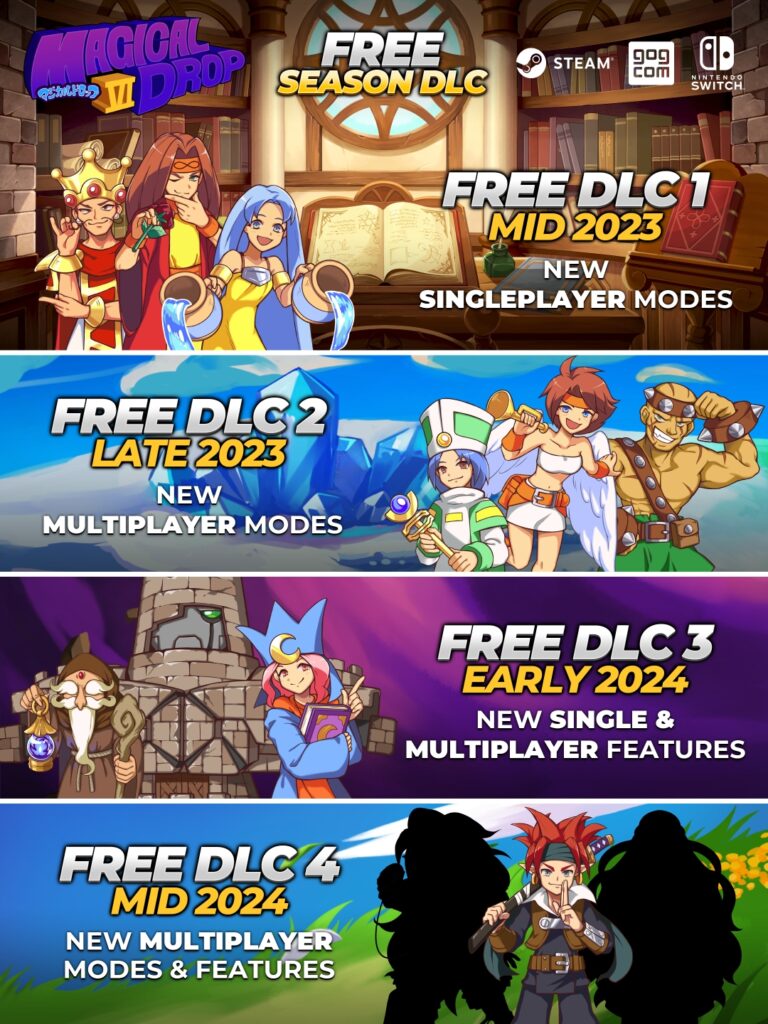 Magical Drop VI - game modes details, trailer, and screenshots - Gematsu