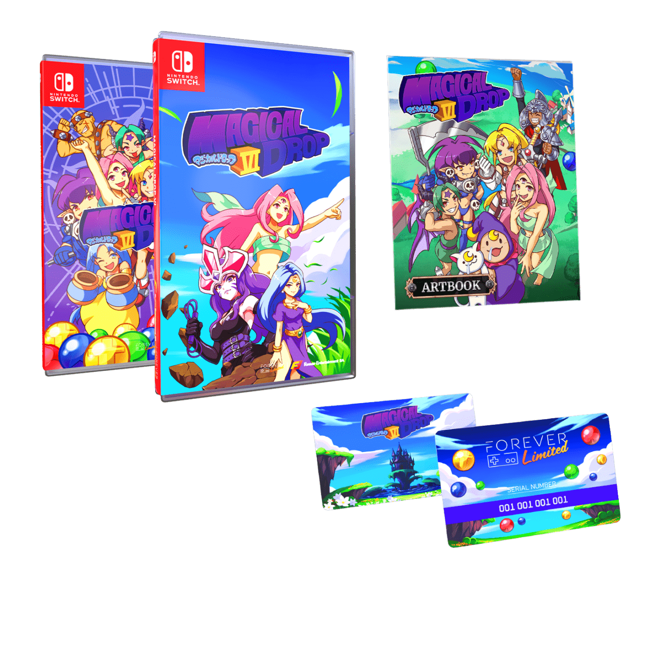 Magical Drop VI - Forever Limited physical editions announced for ...