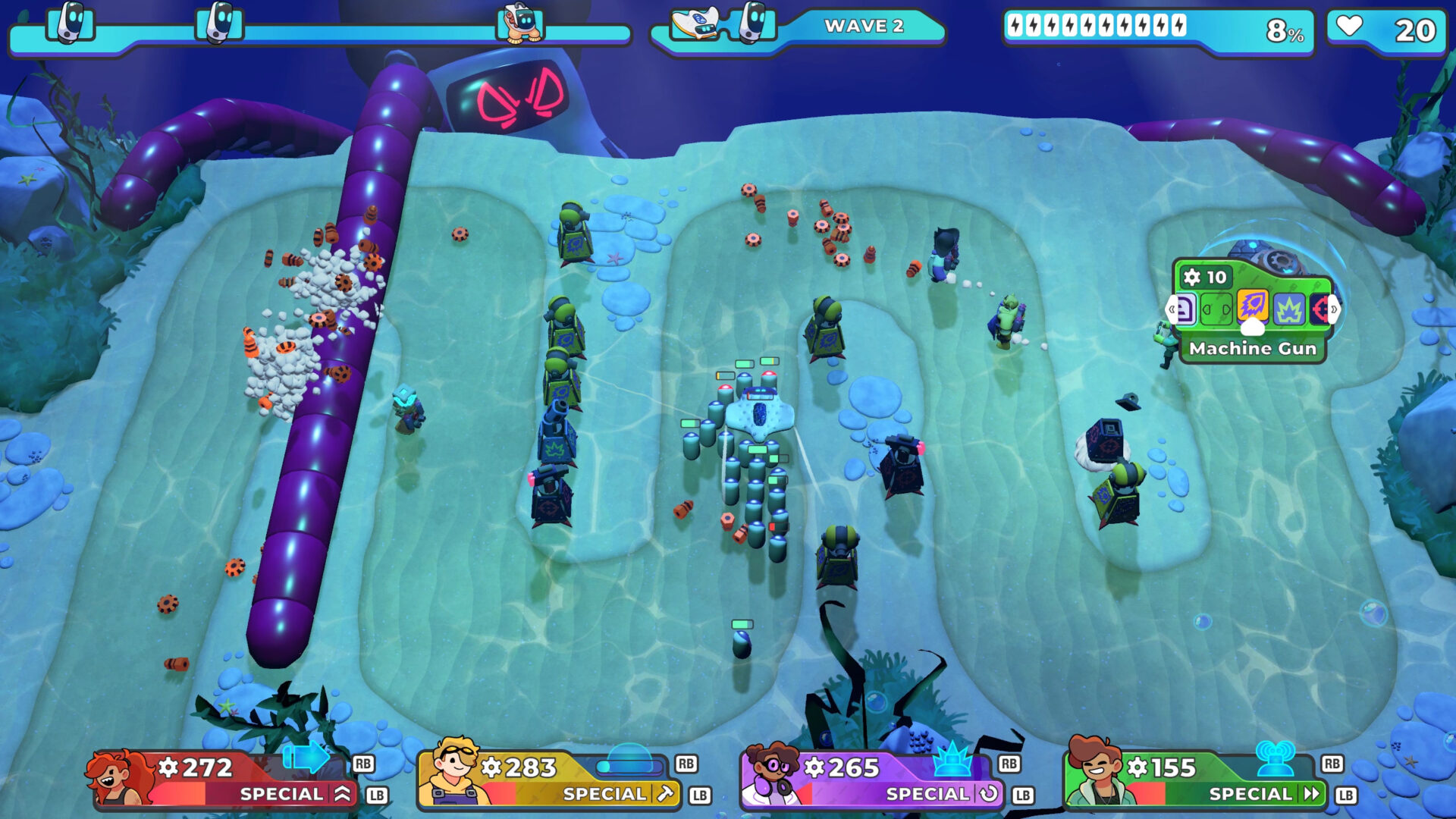 Strategic tower defense game Bish Bash Bots announced for PS5, Xbox ...