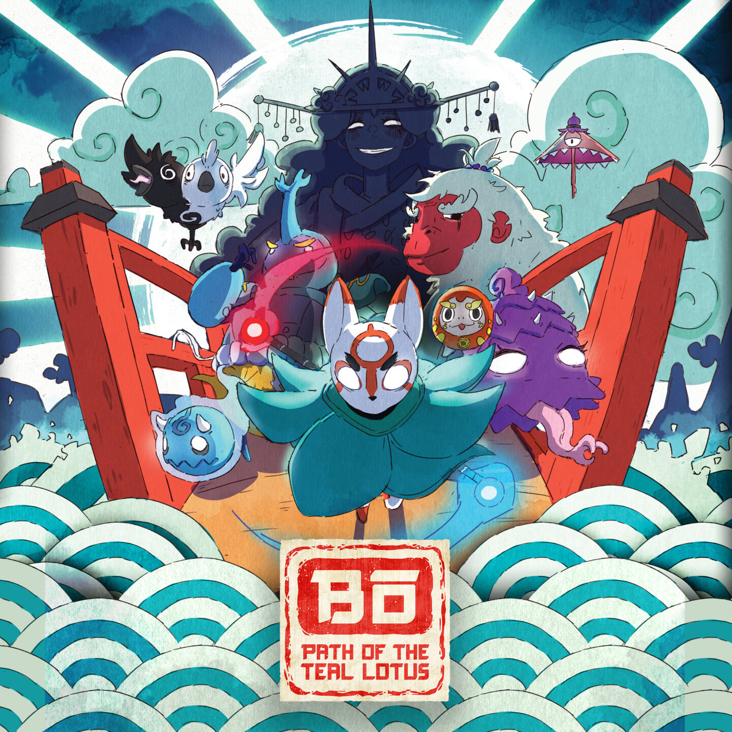 Hand-drawn 2.5D action platformer Bo: Path of the Teal Lotus to be ...