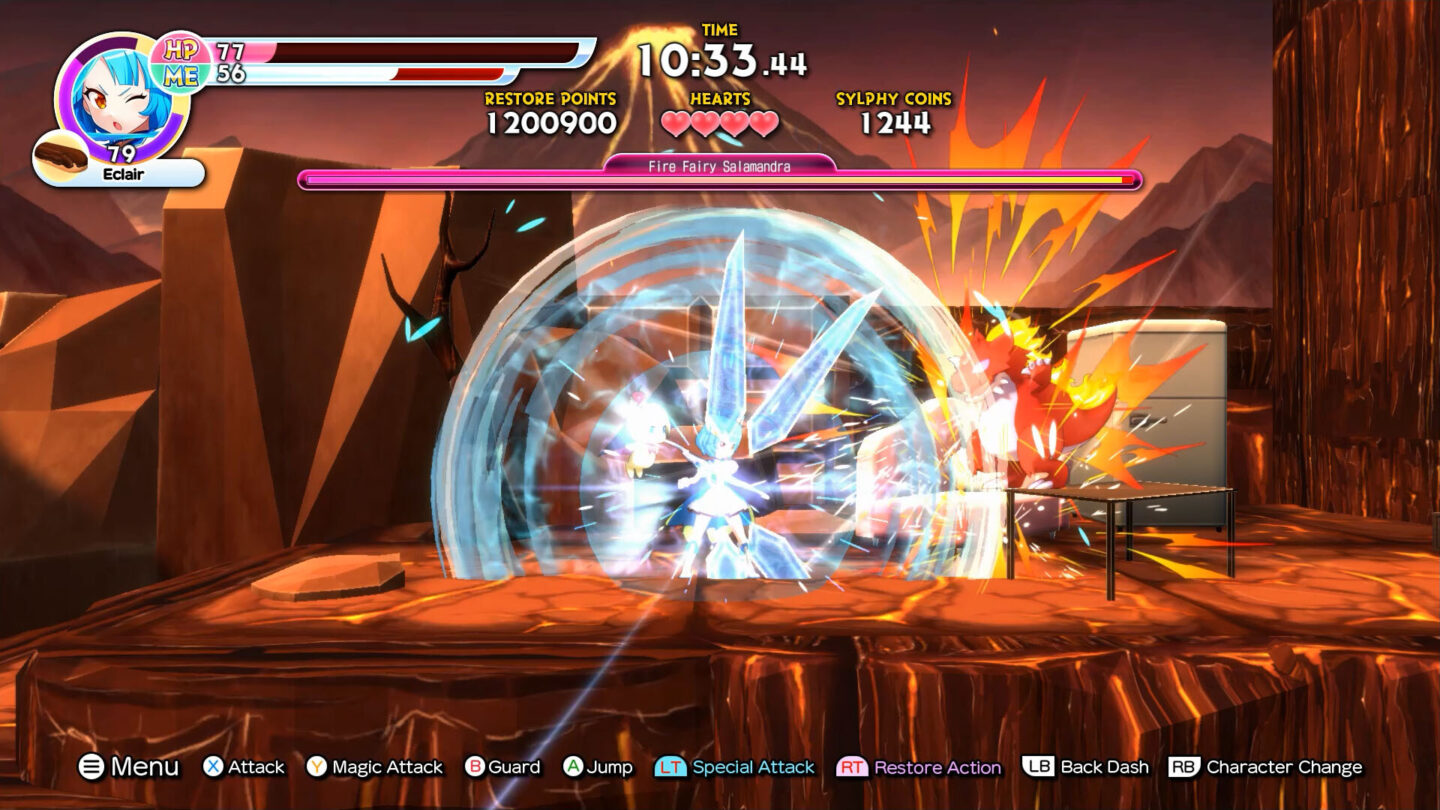 Side-scrolling action game Panic in Sweets Land announced for PC - Gematsu