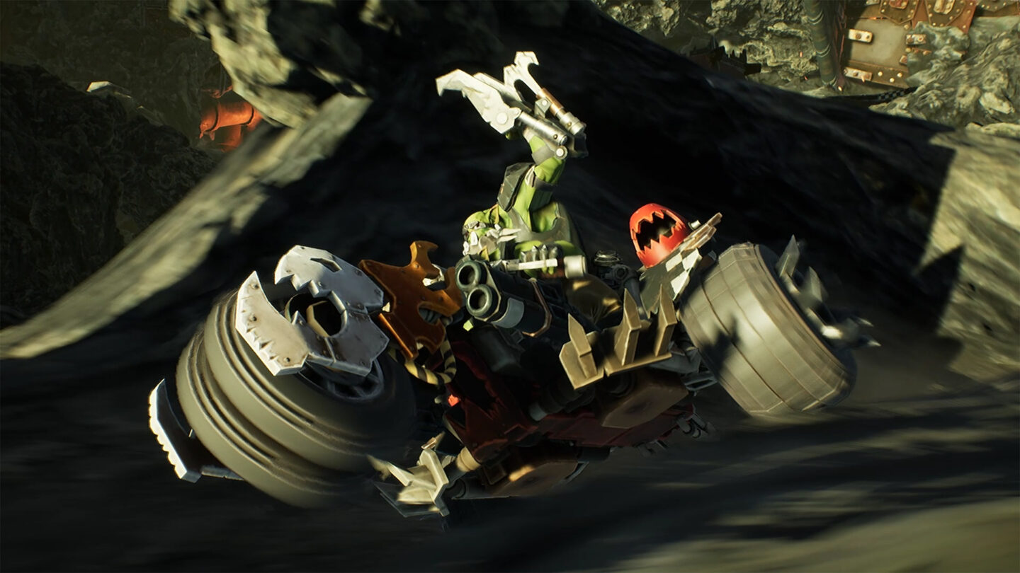 Free-to-play multiplayer car combat game Warhammer 40,000: Speed Freeks ...