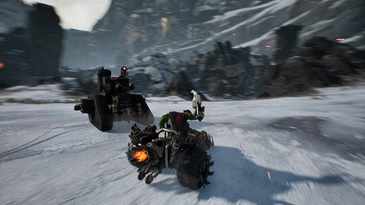 Free-to-play multiplayer car combat game Warhammer 40,000: Speed Freeks ...