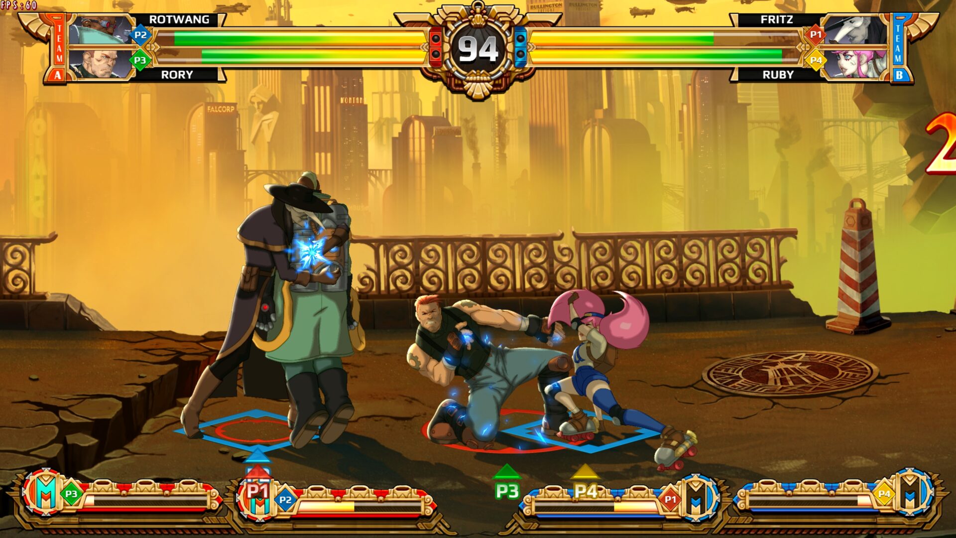 Two-versus-two fighting game Diesel Legacy: The Brazen Age announced ...