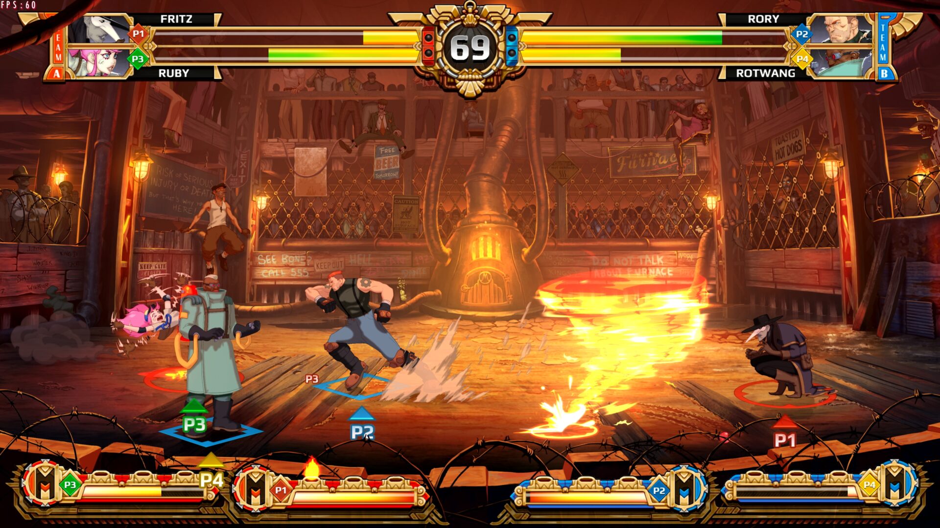 Two-versus-two fighting game Diesel Legacy: The Brazen Age announced ...