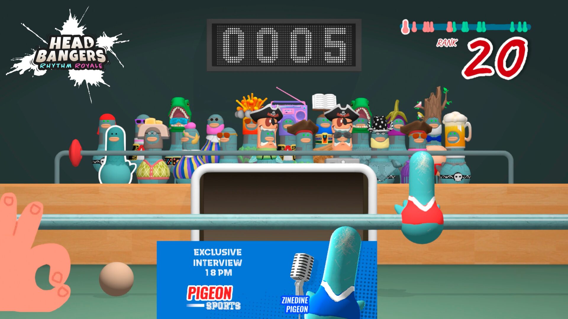 Rhythm-based battle royale game Headbangers: Rhythm Royale announced ...