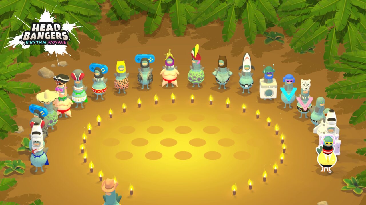 Rhythm-based battle royale game Headbangers: Rhythm Royale announced ...