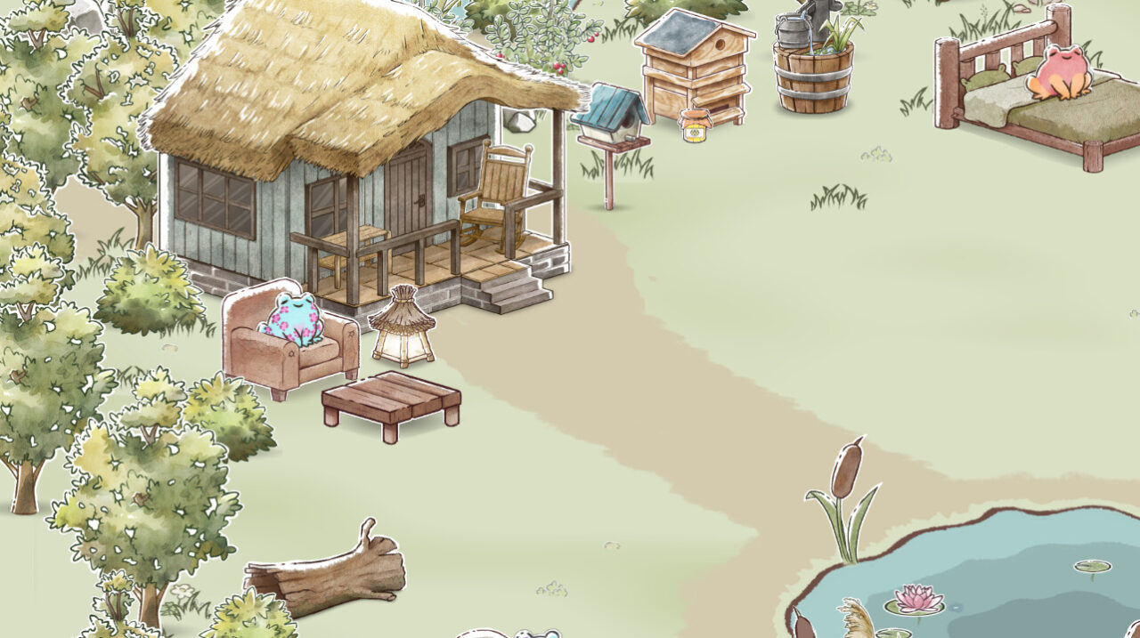 Cozy farming simulation game Kamaeru: A Frog Refuge to be published by ...