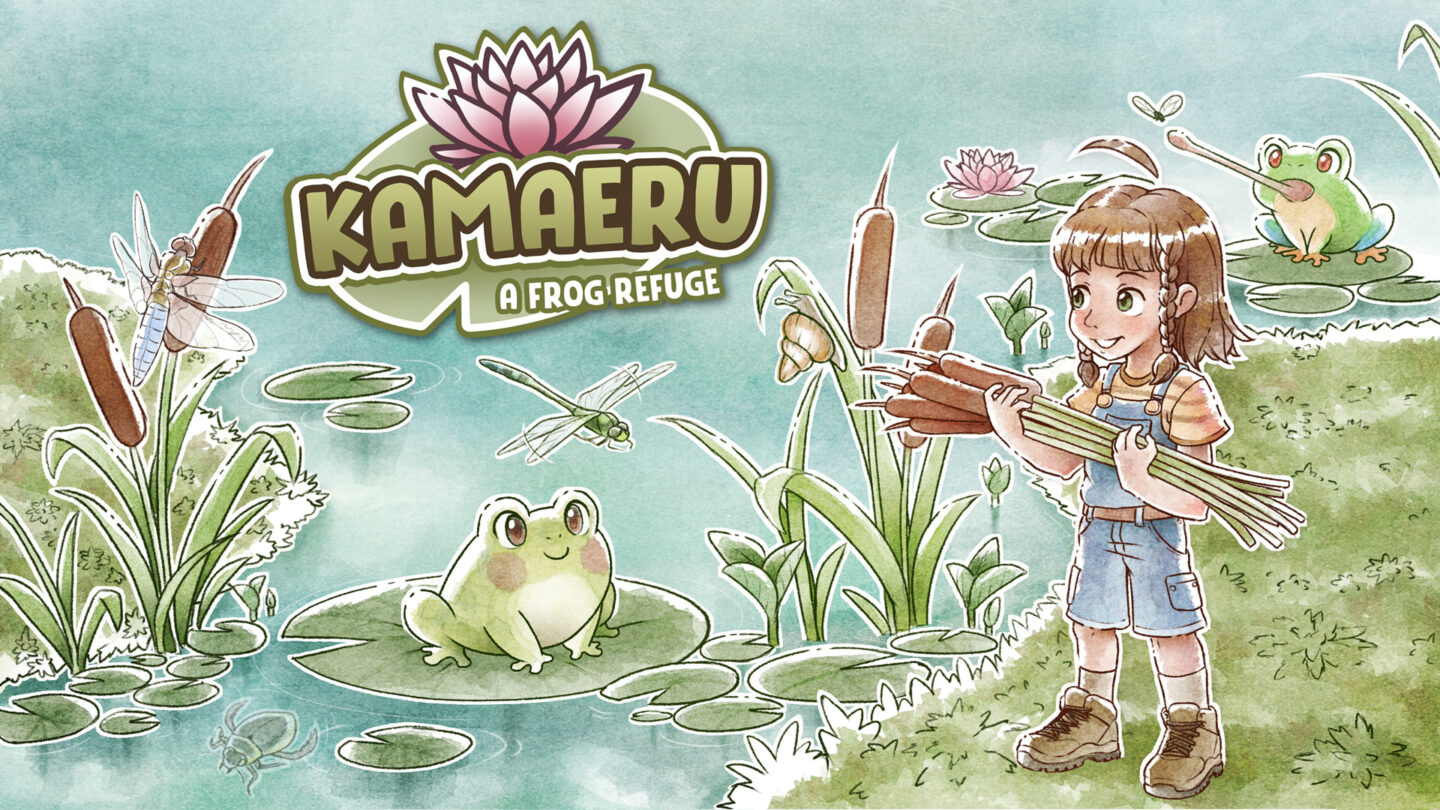 Cozy farming simulation game Kamaeru: A Frog Refuge to be published by Armor Games Studios - Gematsu