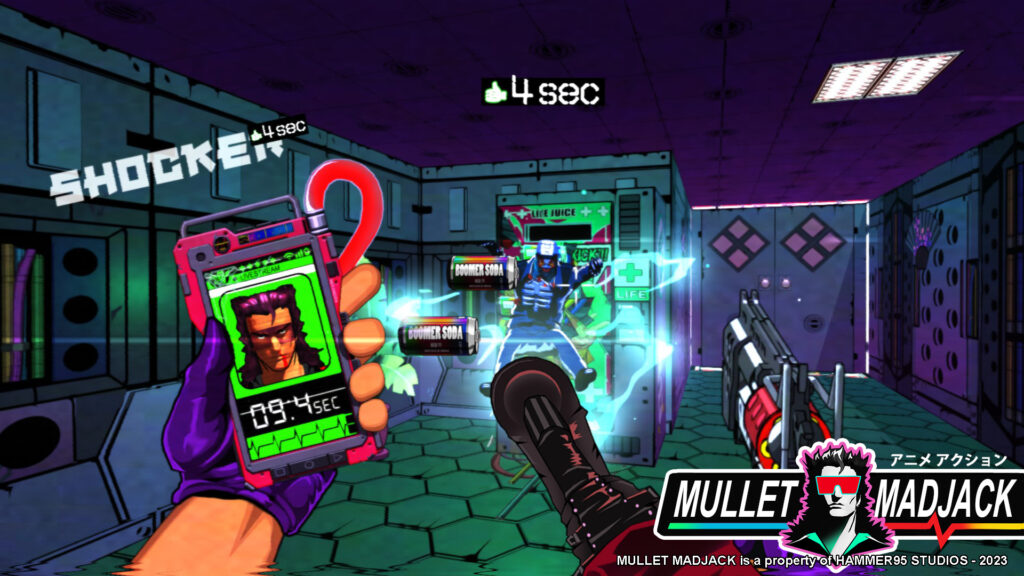 Anime-inspired fast-paced first-person shooter Mullet Mad Jack ...