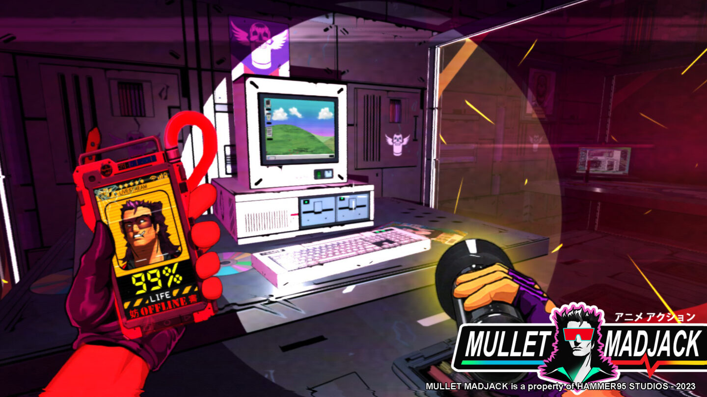 Anime-inspired fast-paced first-person shooter Mullet Mad Jack ...