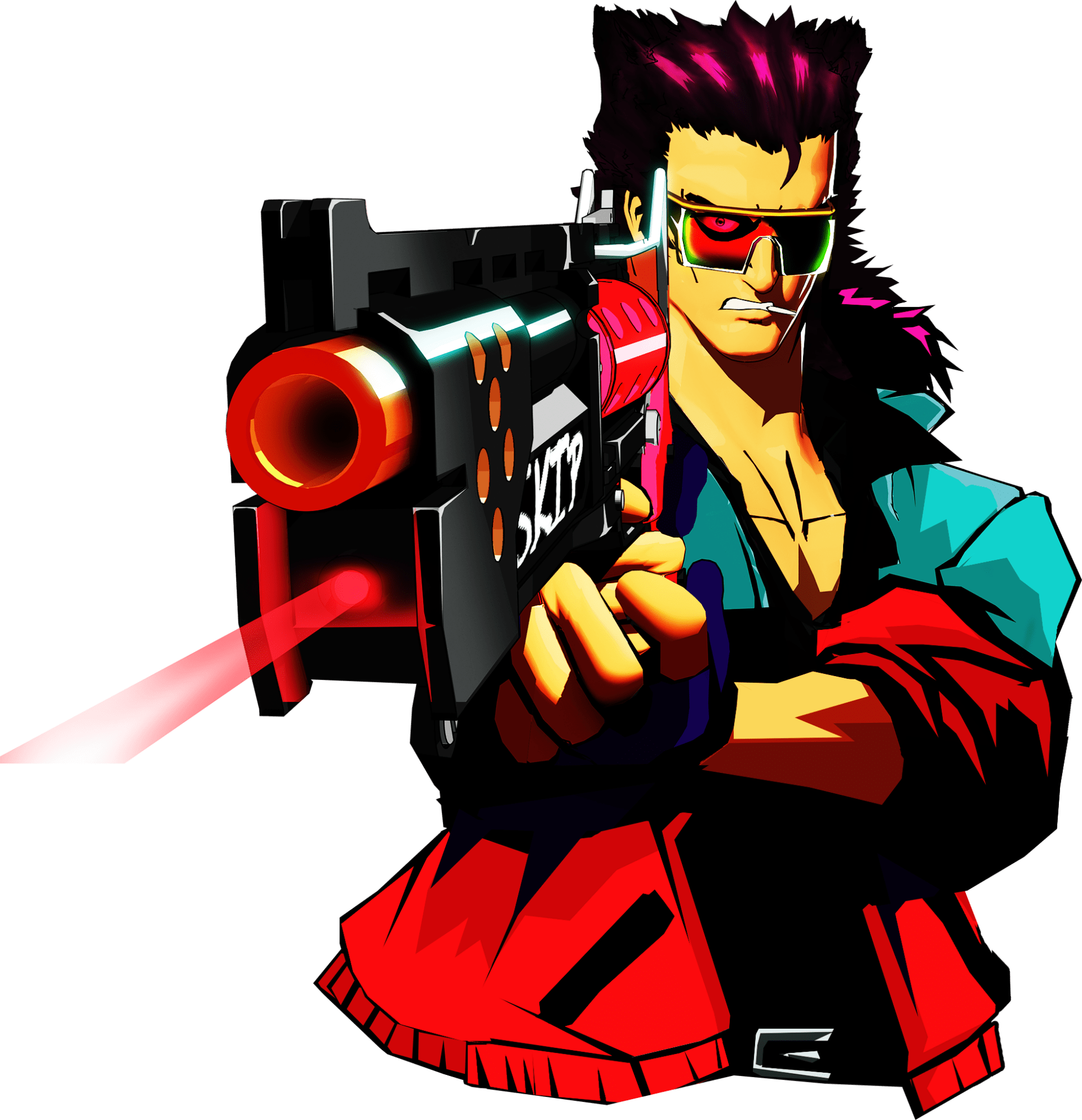 Anime-inspired fast-paced first-person shooter Mullet Mad Jack ...