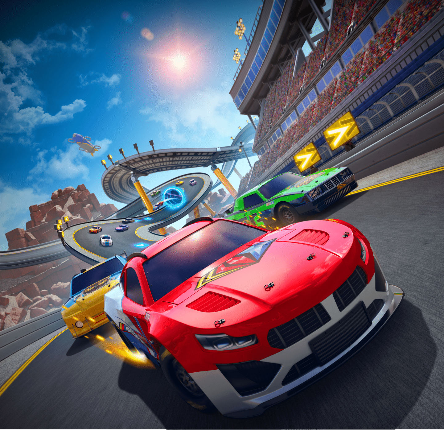 NASCAR Arcade Rush announced for PS5, Xbox Series, PS4, Xbox One ...