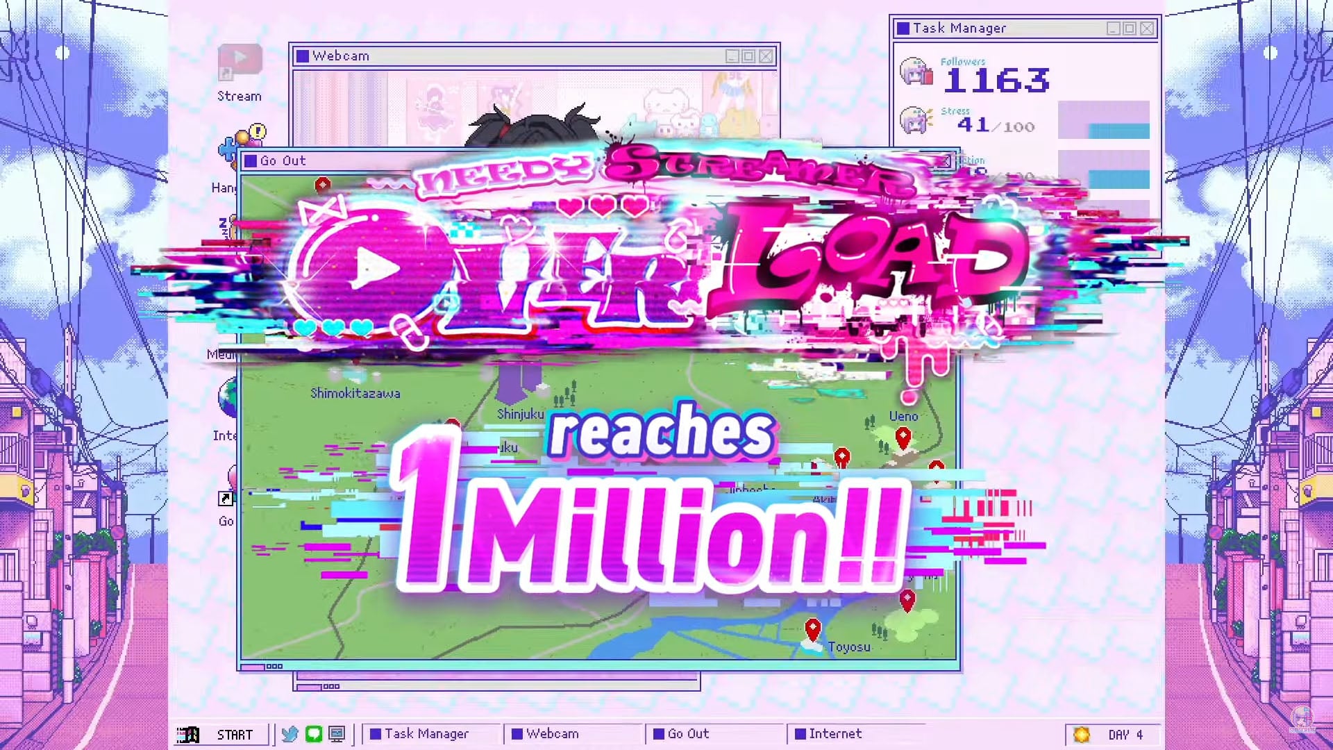 NEEDY STREAMER OVERLOAD sales top one million - Gematsu