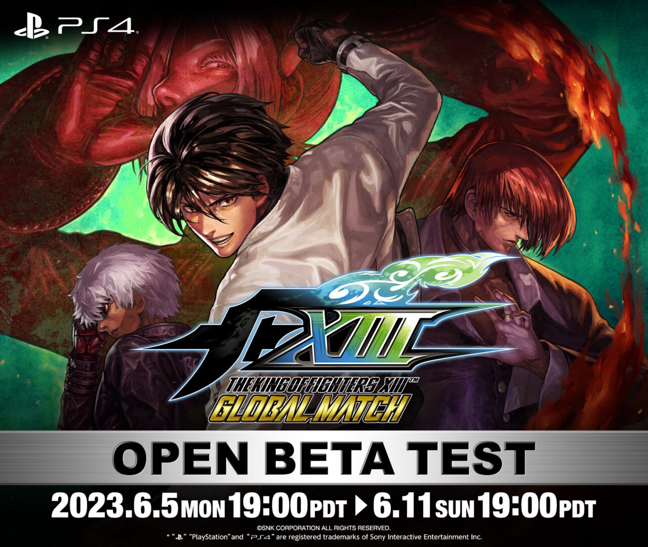 The King of Fighters XIII: Global Match PS4 open beta test set for June ...