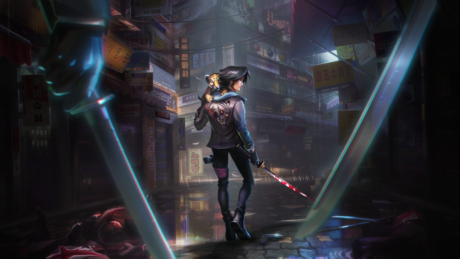 Sword action game Tiger Blade announced for PS VR2 - Gematsu