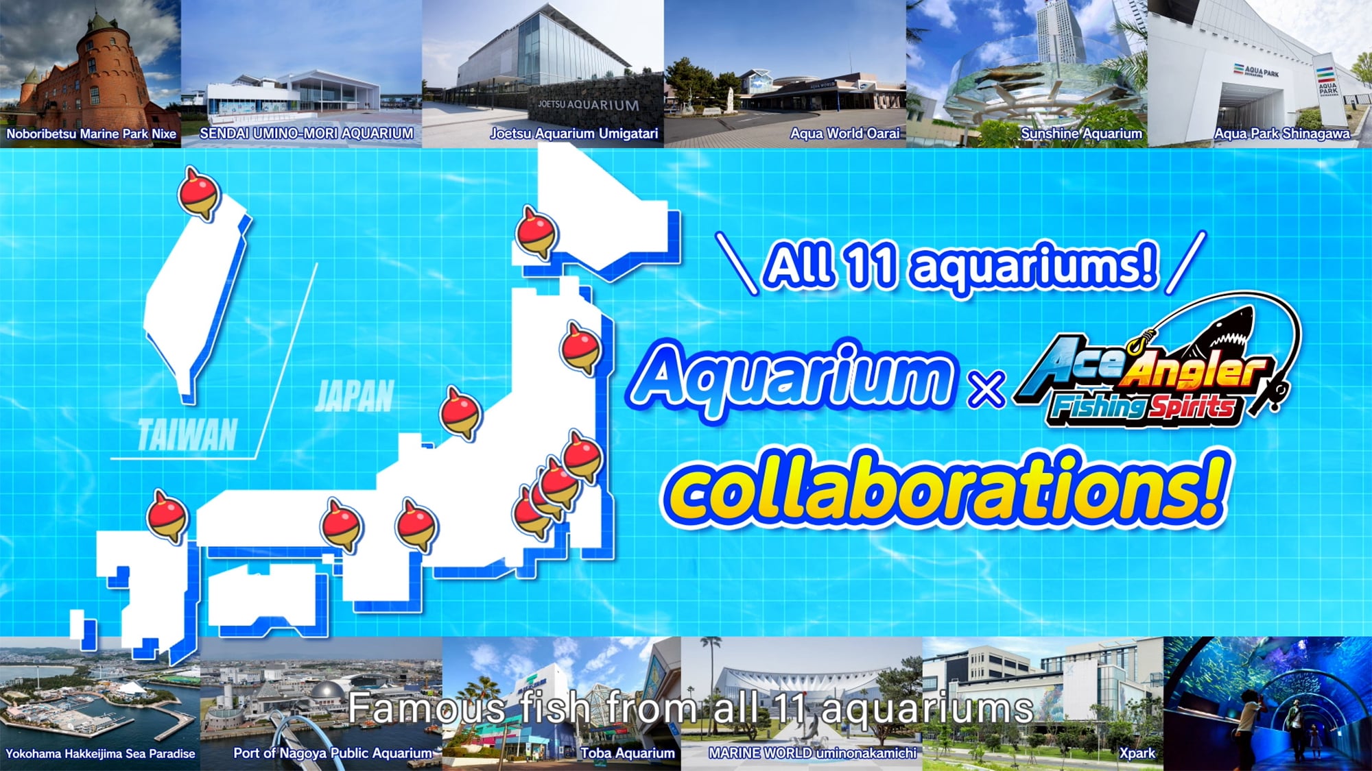 Ace Angler: Fishing Spirits summer update now available, adds famous fish from 11 real-life ...