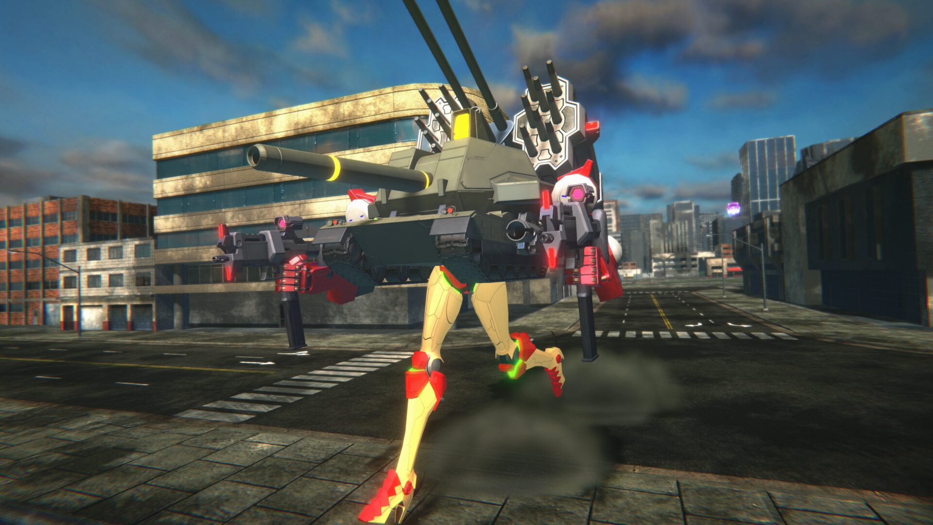 D3 Publisher announces mecha third-person shooter Custom Mech Wars for ...