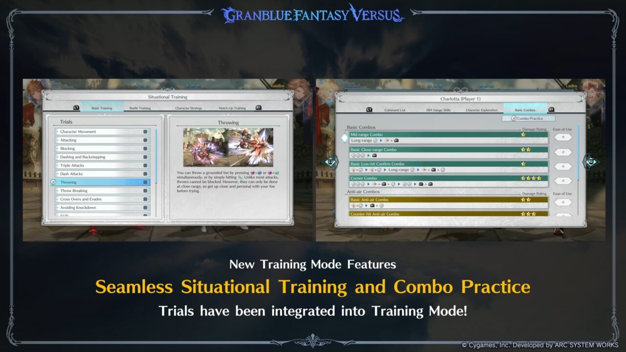 Granblue Fantasy Versus: Rising adds Grimnir, costumes, new training ...