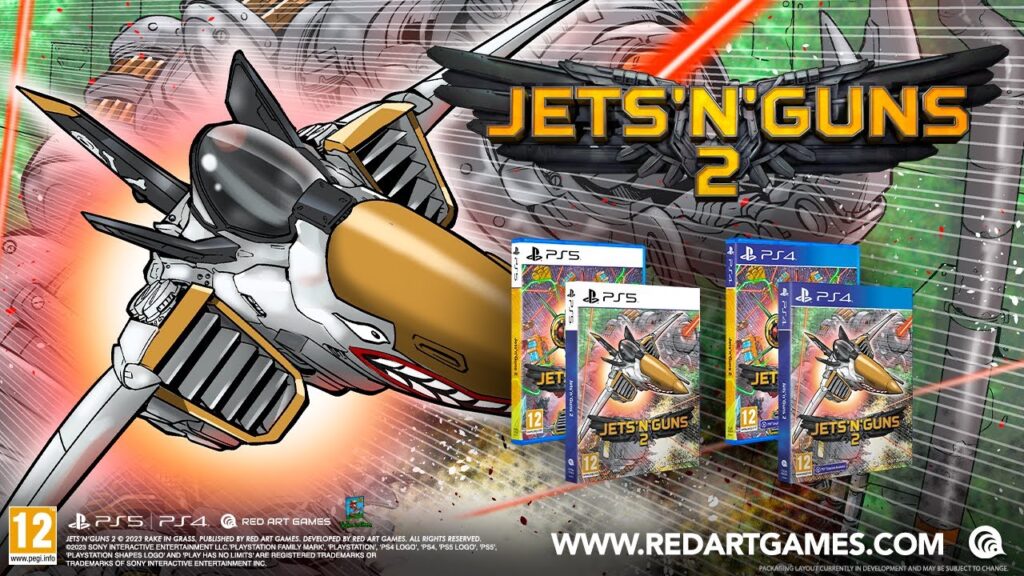 Jets’n’Guns 2 coming to PS5, PS4 on August 25 - Gematsu