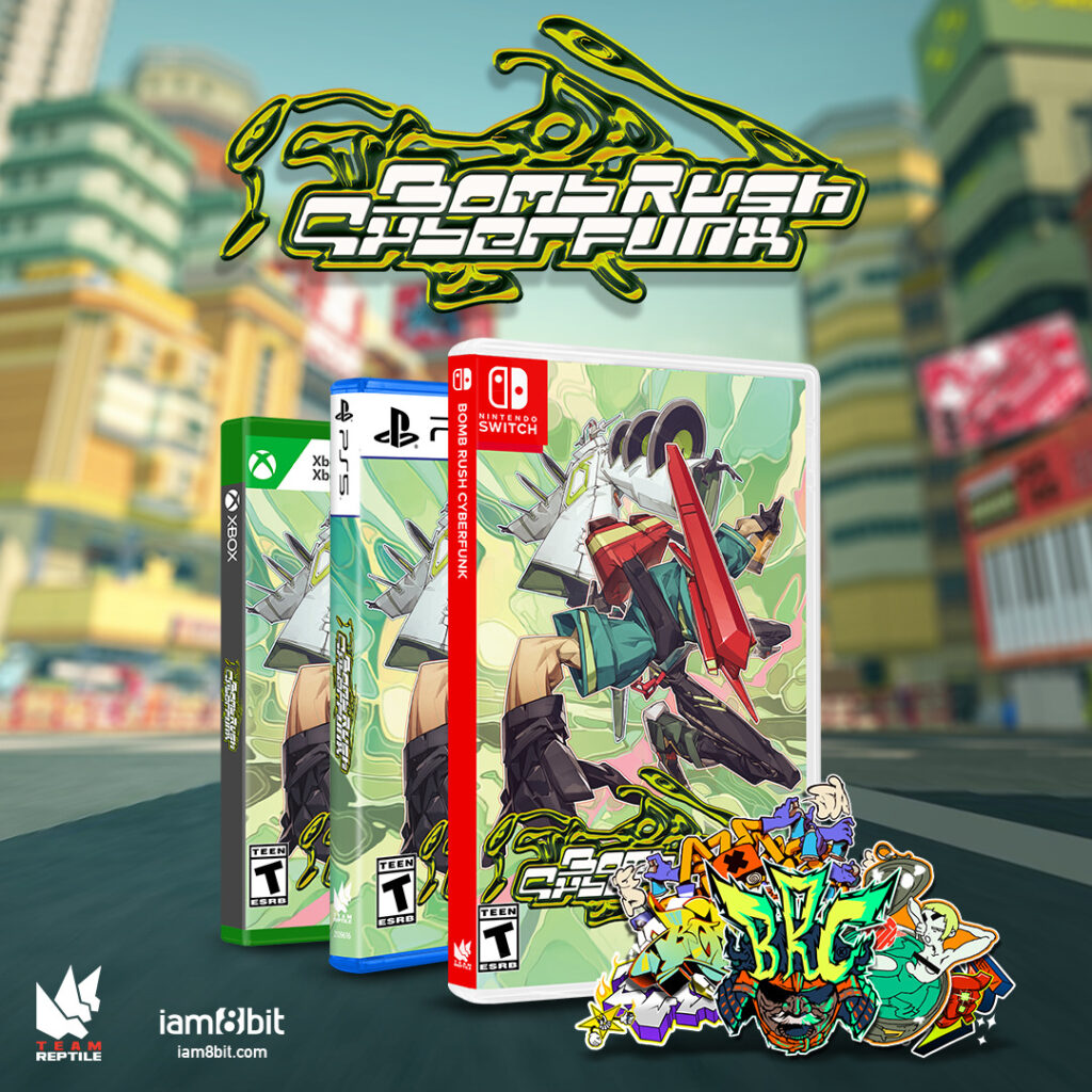 Bomb Rush Cyberfunk physical edition announced - Gematsu
