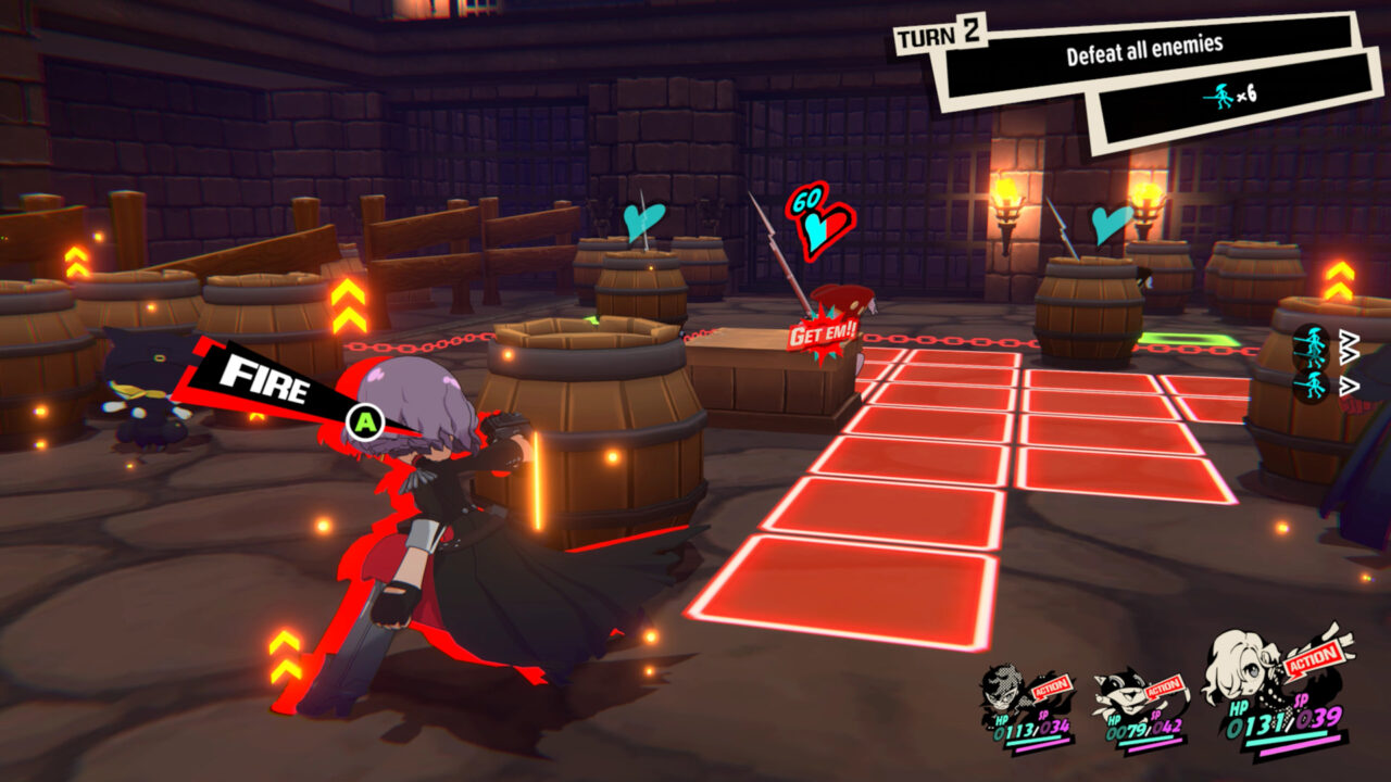 Persona 5 Tactica details unique enemies, stage elements, charge, sub ...