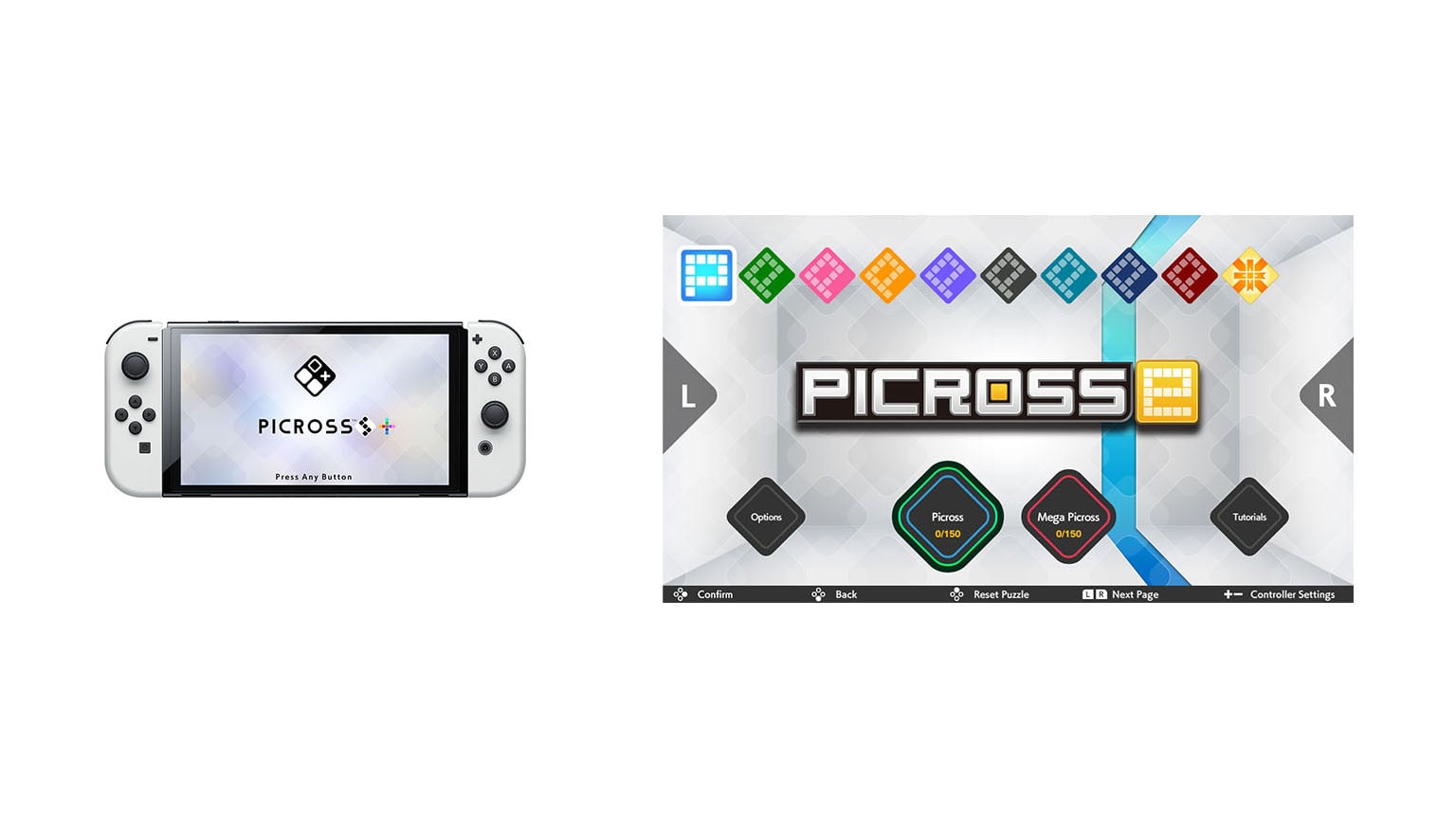 Picross S+ announced for Switch - Gematsu