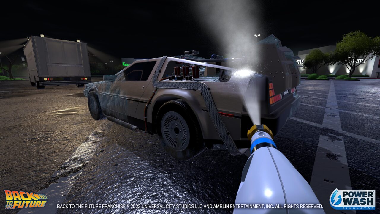 PowerWash Simulator DLC ‘Back to the Future Special Pack’ announced ...