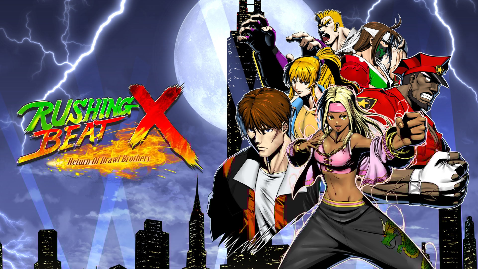 RUSHING BEAT X: Return of Brawl Brothers launches in 2024, reveal ...