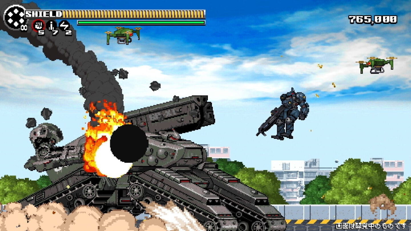 Side-scrolling robot action game The Scramble Vice announced for PC ...