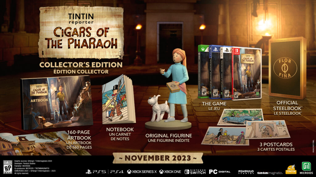 Tintin Reporter: Cigars of the Pharaoh launches November 7 for PS5, Xbox Series, PS4, Xbox One ...