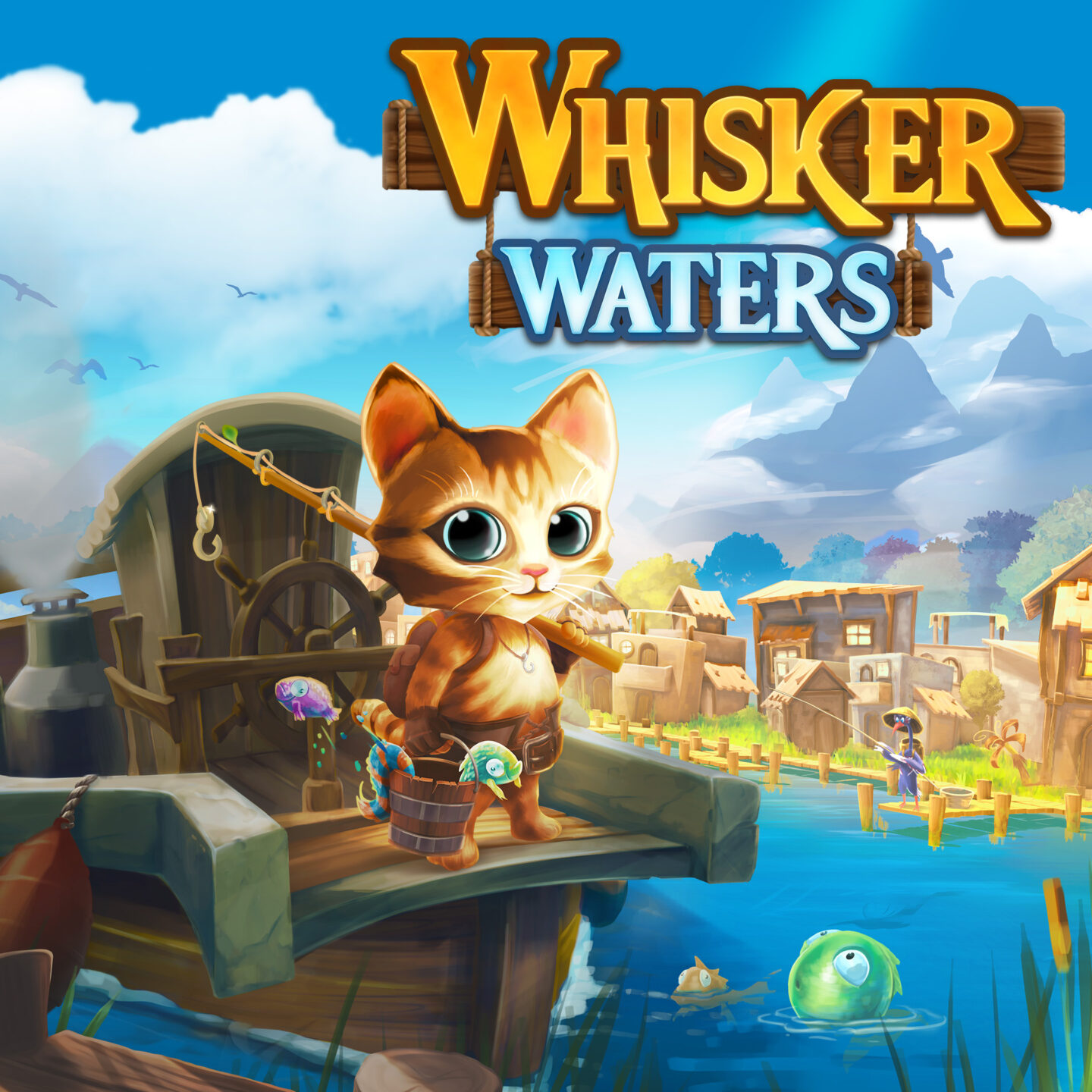 Fantasy fishing RPG Whisker Waters announced for PS5, Switch, and PC ...